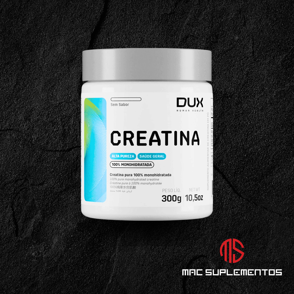 Creatina 100% PURA Dux Monohidratada 300g | Shopee Brasil