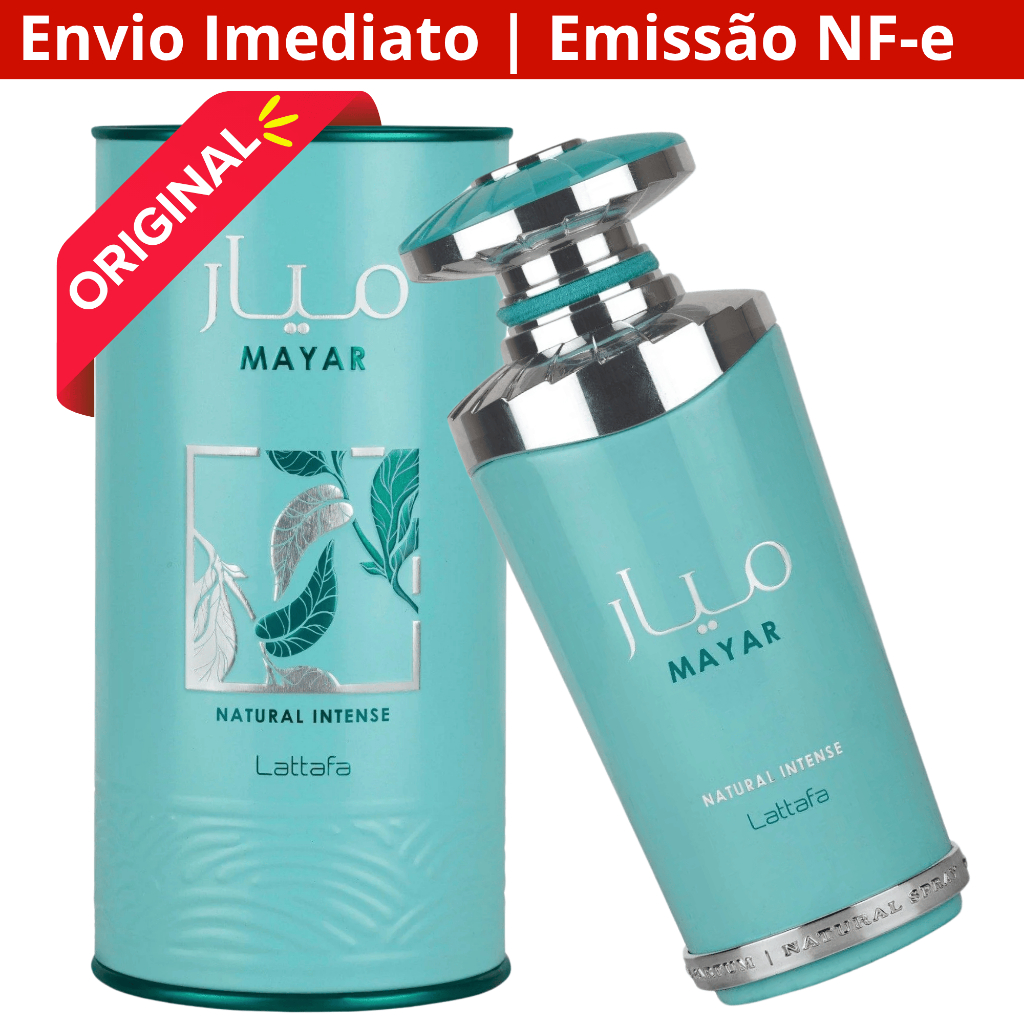 Perfume Mayar Natural Intense Lataffa Feminino Eau de Parfum 100ml ...