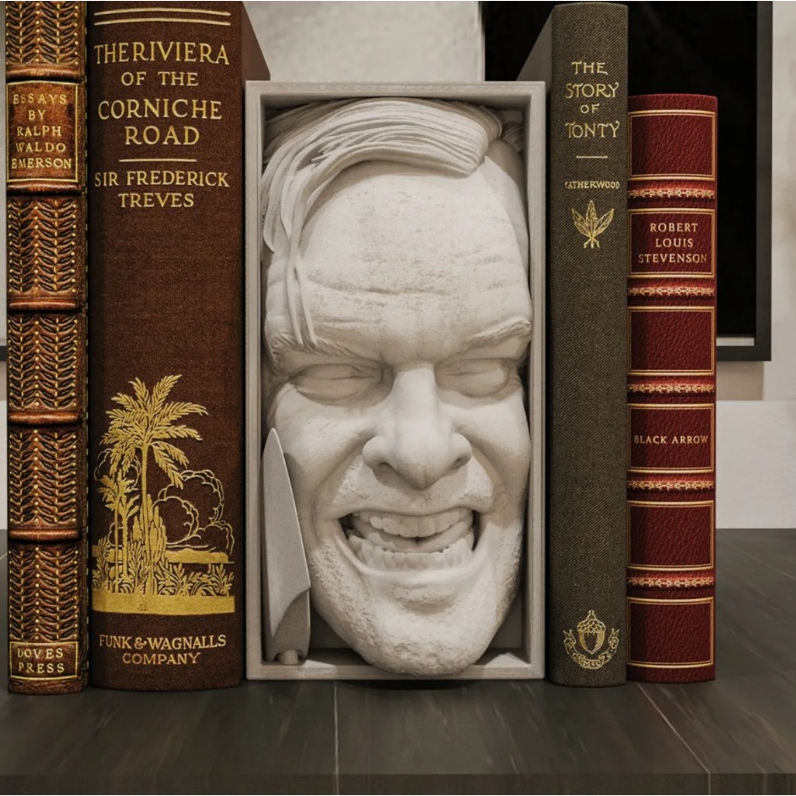 🪓 Book Nook Jack Torrance - O Iluminado - “Here’s Johnny!” na Sua ...