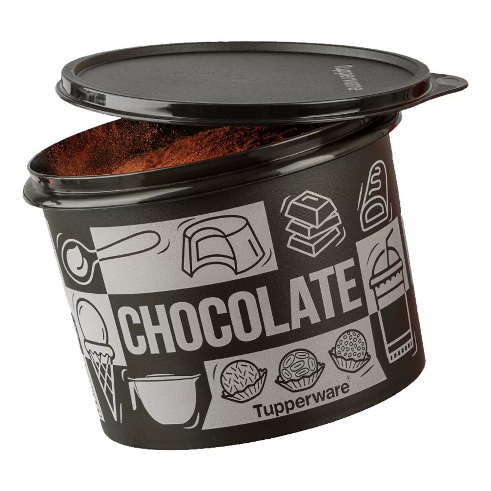 Tupperware Tupper Caixa Chocolate 1,7l Pop Box | Shopee Brasil