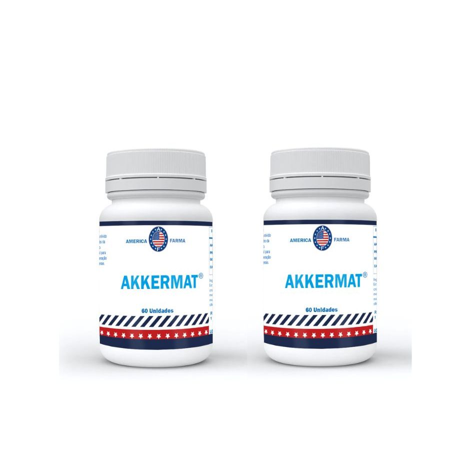 Kit 2 Akkermat America Farma 60 unidades total 120 unidades | Shopee Brasil