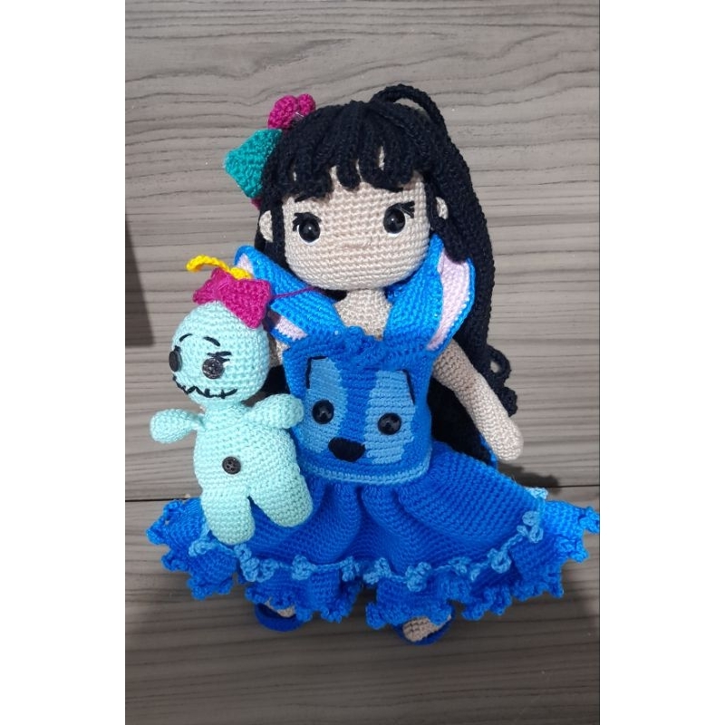 Boneca Lilo Stich amigurumi Disney | Shopee Brasil