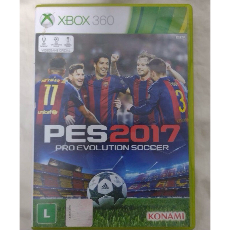 PES 2017 Xbox 360 - Mídia Física Original - | Shopee Brasil