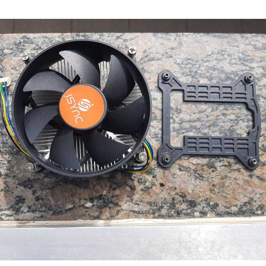 Cooler para Processador com Backplate Intel LGA 115x – 4 Pinos PWM ...