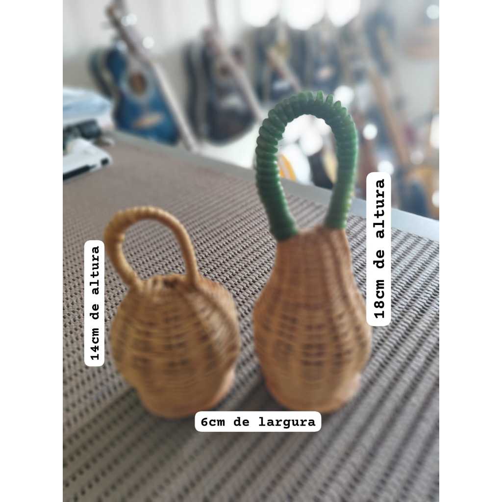 kit de Caxixi e Pau de Chuva arte Indígena - Instrumentos Musicais ...