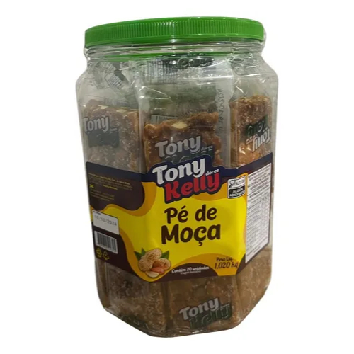 Pé De Moça Festa Junina Pote C/ 20 Doces Tony Kelly | Shopee Brasil