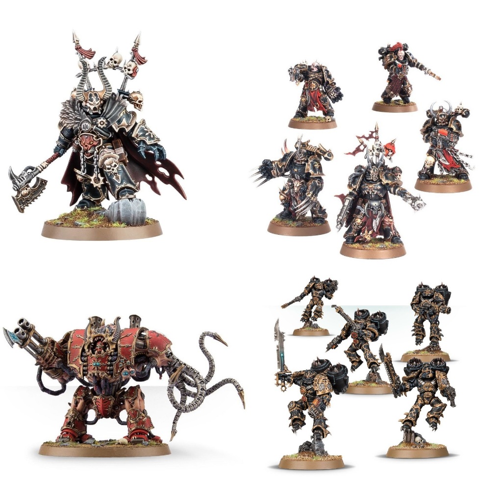 Proxies Warhammer 40k Chaos Space Marines Legionaires Possessed Raptors ...