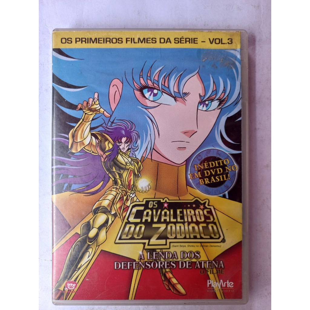 DVD: Os Cavaleiros do Zodíaco; A Lenda dos Defensores de Atena - Filme | Shopee Brasil