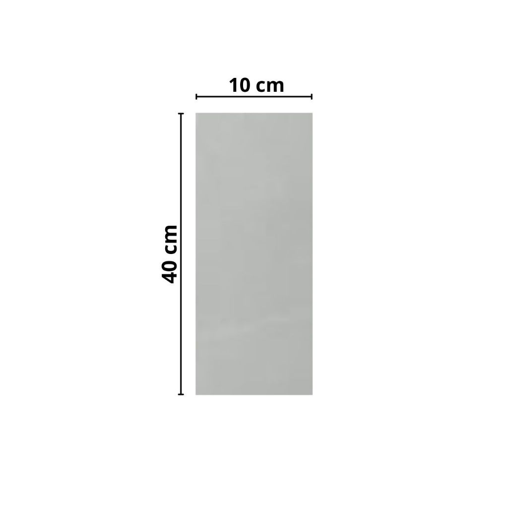Chapa Inox 304, medidas 40 cm x 10 cm x 2 mm espessura | Shopee Brasil