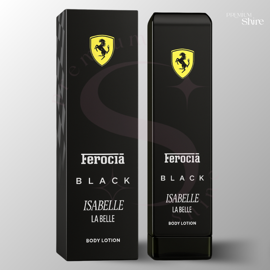 Hidratante Ferocia Black Isabelle la Belle 200ml - Creme Corporal ...