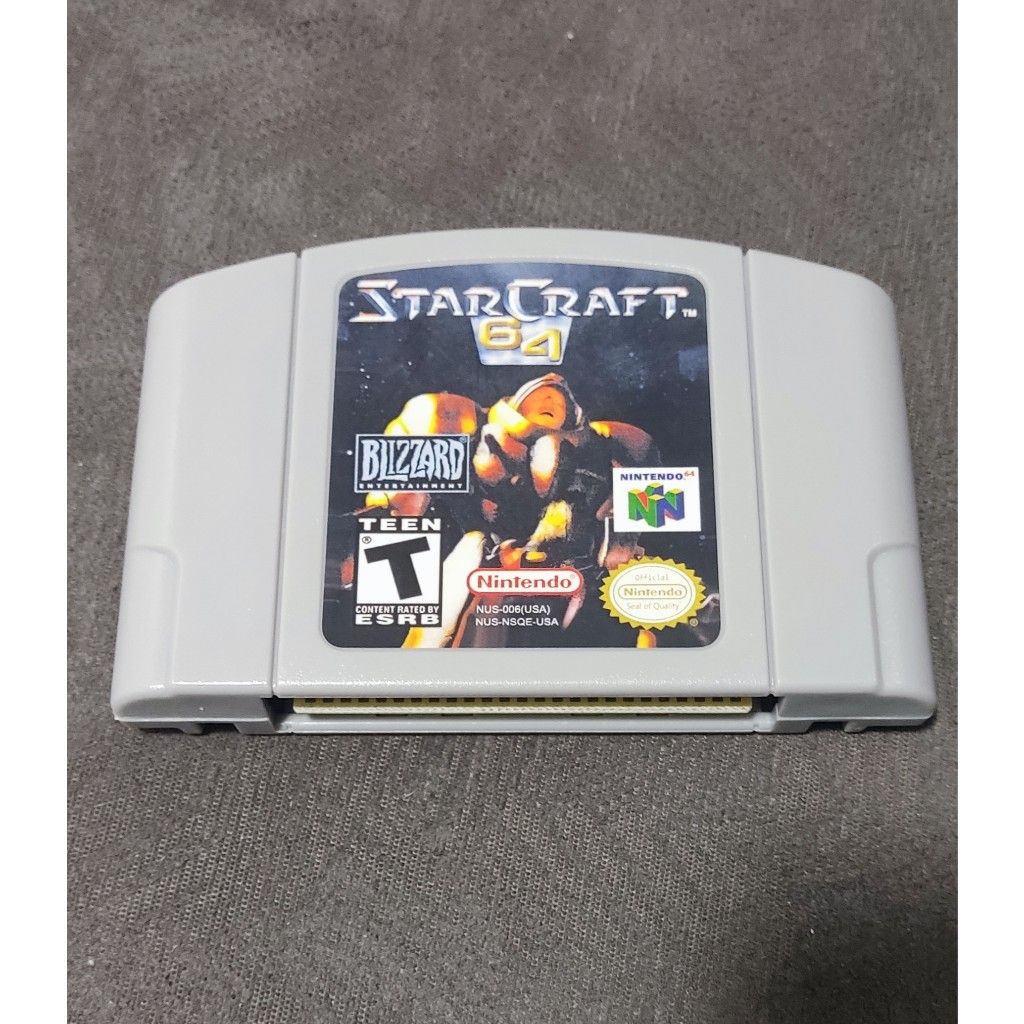 Jogo Starcraft 64 - Nintendo 64 - N64 - Original | Shopee Brasil