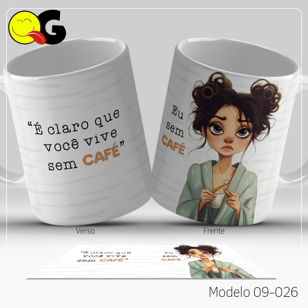Caneca Porcelana COM caixinha Temática Presentinho Barato ENVIO SUPER ...