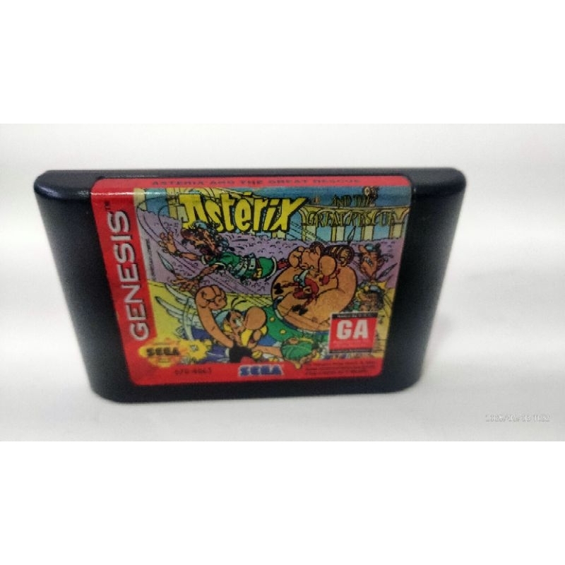 asterix and the great rescue original sega mega drive genesis | Shopee ...