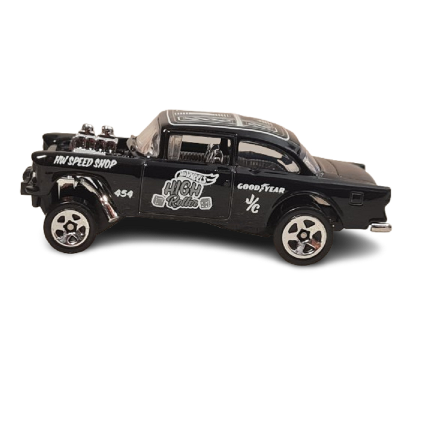 64 CHEVY BEL AIR GASSER PRETO 5 PACK 2025 HOT WHEELS 1:64 LOOSE ...