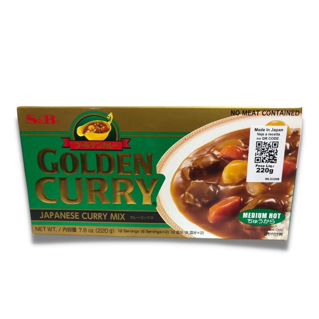 Kare Golden Curry Japonês SB(220g) | Shopee Brasil