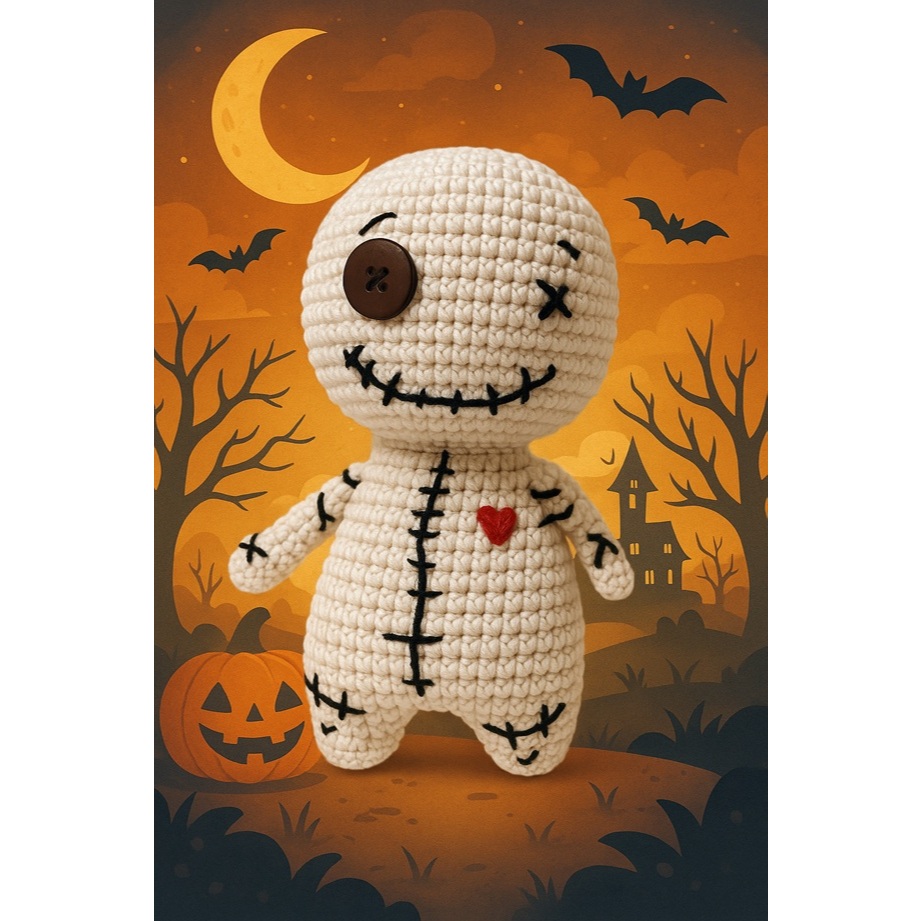 Amigurumi Boneco do Vodoo | Shopee Brasil