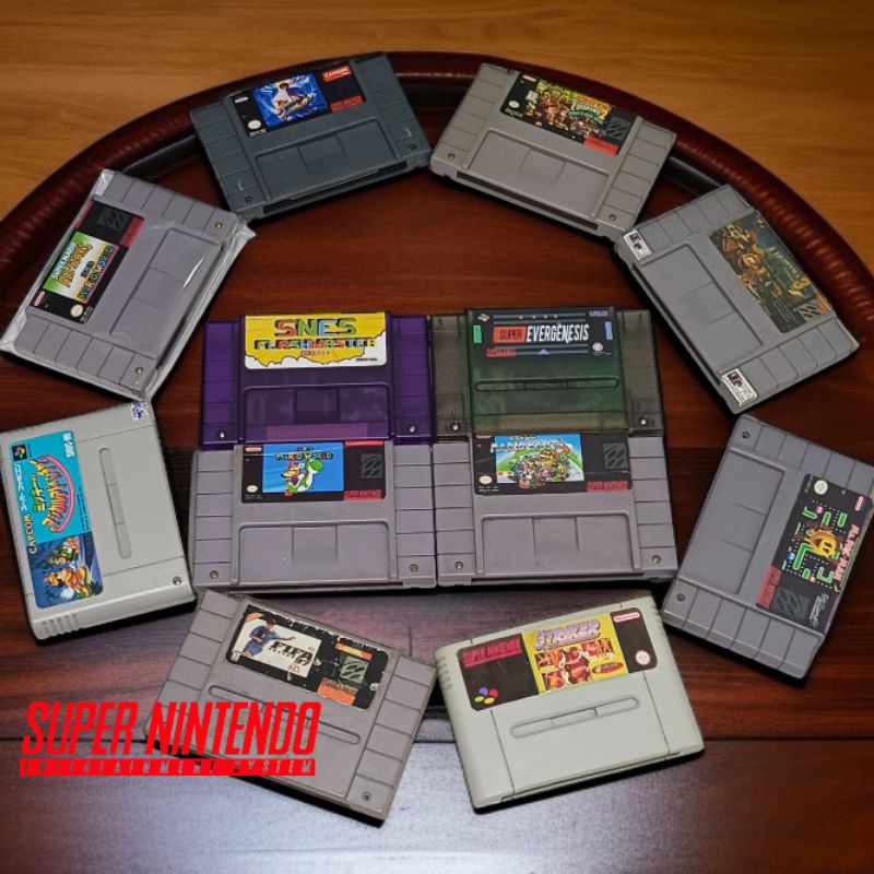 Cartucho Super Nintendo Originais e Paralelos Fita Super Nintendo ...