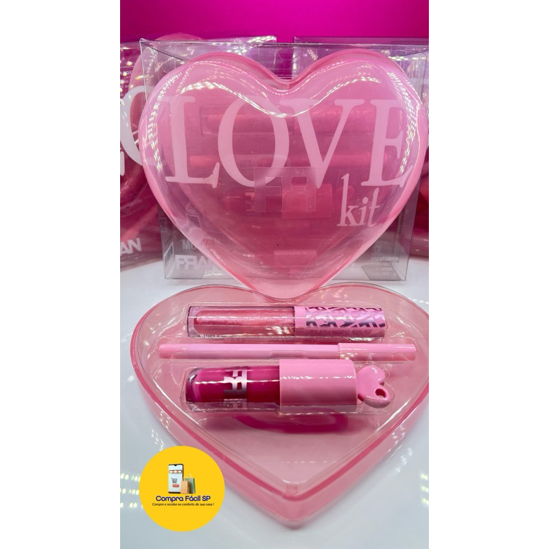 KIT FRAN LOVE KIT GLOSS LABIAL E LÁPIS LABIAL BY FRANCINY EHLKE ...