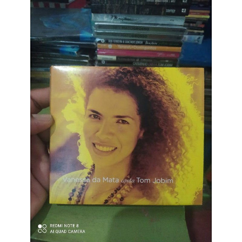 CD Vanessa da Mata - Canta Tom Jobim | Shopee Brasil