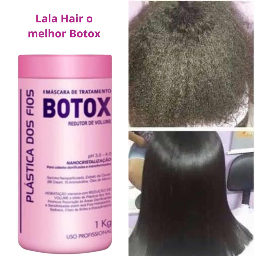 Plastica dos Fios Botox Redutor de Volume Capilar 1kg | Shopee Brasil