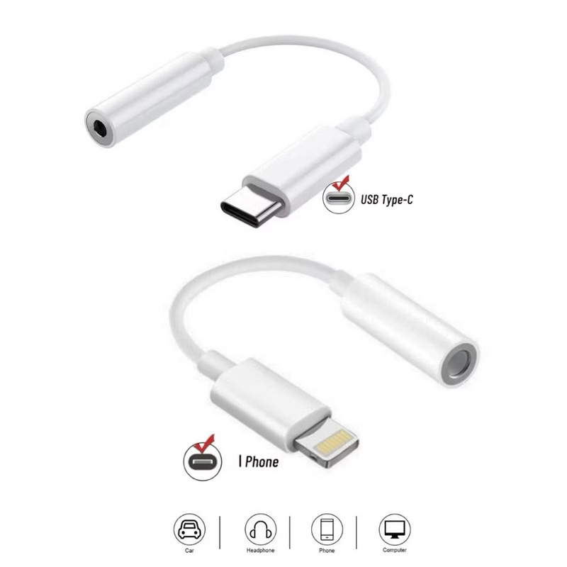 Adaptador para entrada P2 Tipo C / iPhone, P2 3.5mm Fêmea | Shopee Brasil