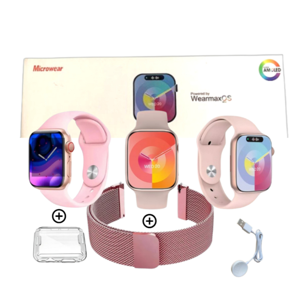 SMARTWATCH W99+ LANÇAMENTO SERIES 10 NFC CHATGPT WHATSAPP GPS AMOLED ...