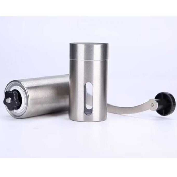 Moedor De Café Inox Com Visor e Ajuste De Granulometria Portátil Envio ...
