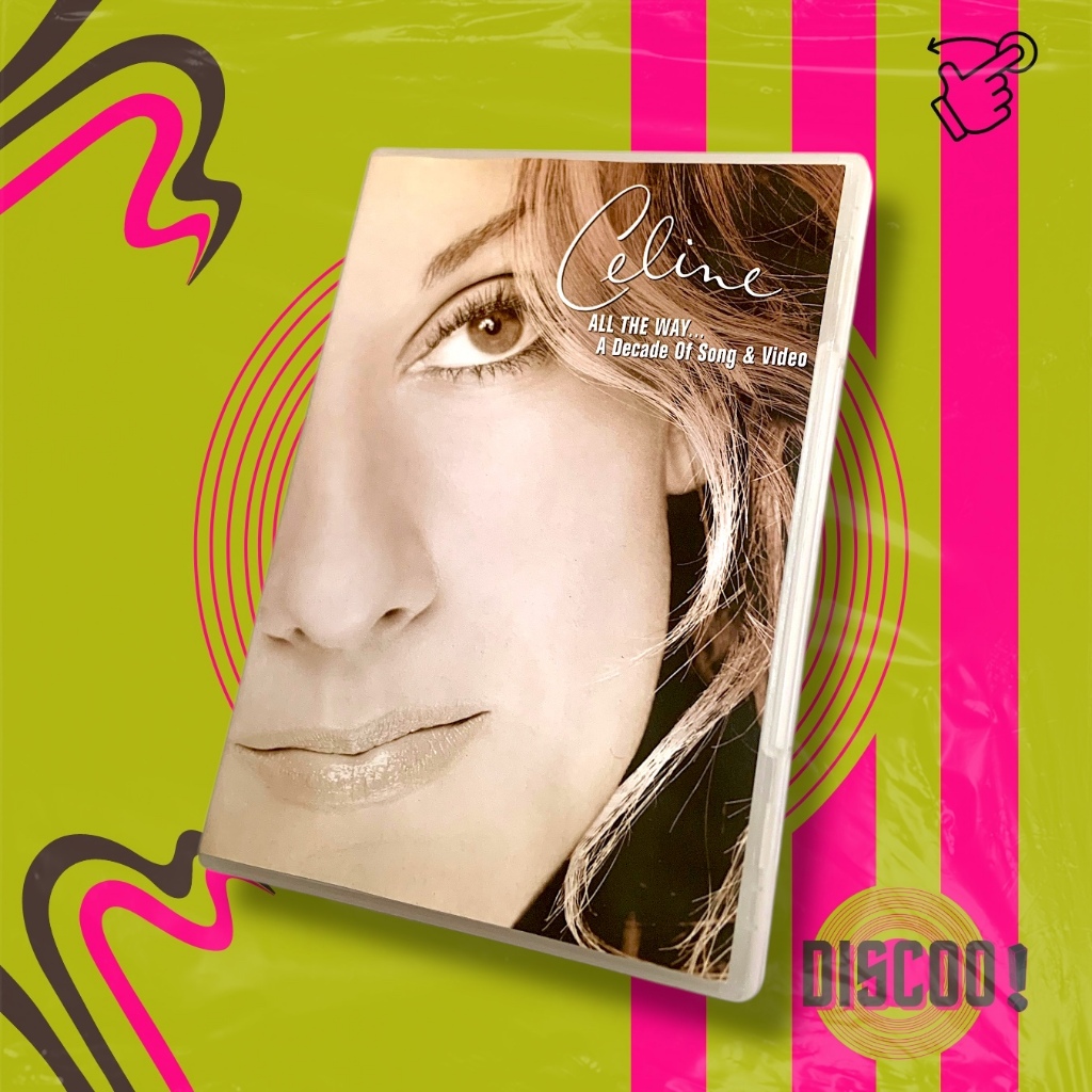 DVD Celine Dion | ALL THE WAY… A Decade Of Song & Video | Shopee Brasil
