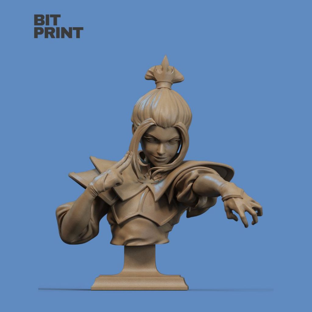 Busto Azula Avatar a Lenda de Ang Estátua Colecionável | Shopee Brasil