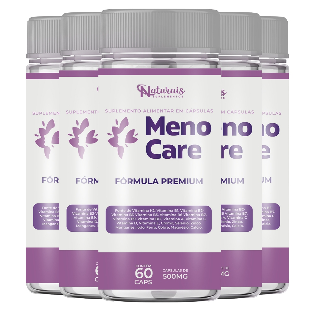 Kit 5 Meno care 300 Cápsulas Original - Envio Rápido Loja Oficial ...