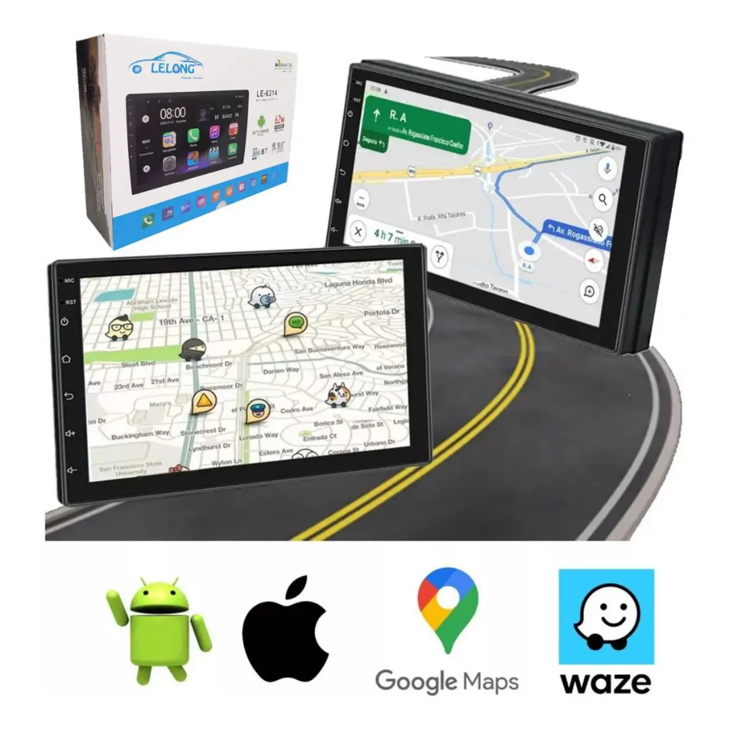 Central Multimidia Universal 2din 7p Android 12 Wifi Camera | Shopee Brasil