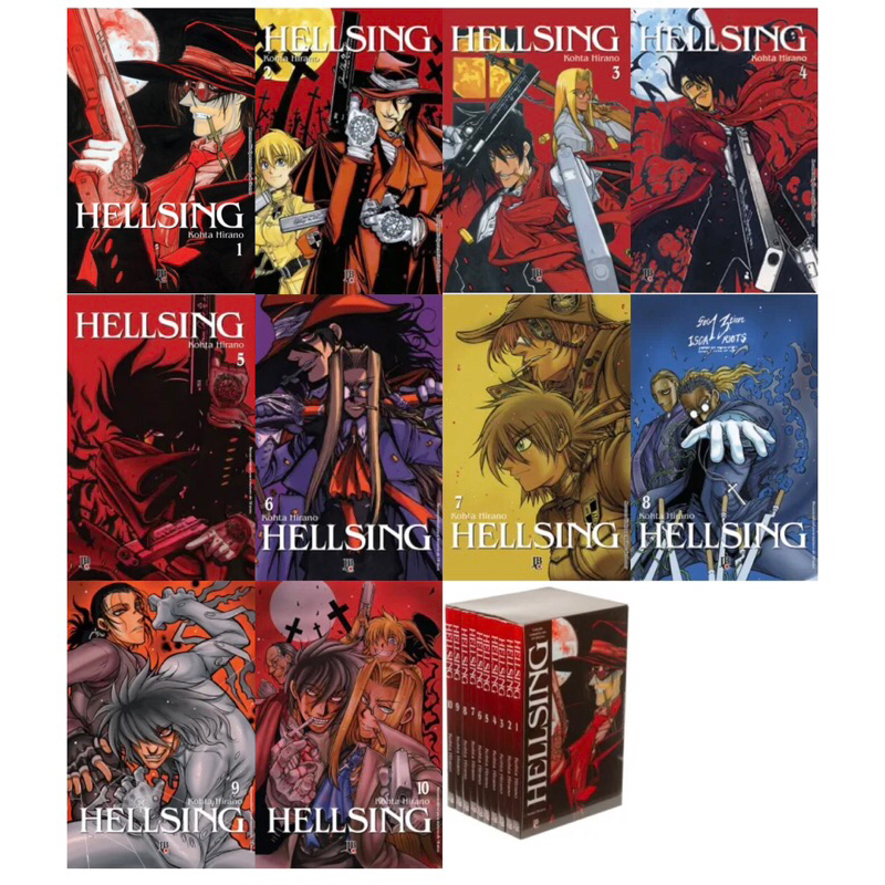 Hellsing - Volumes avulsos | Shopee Brasil
