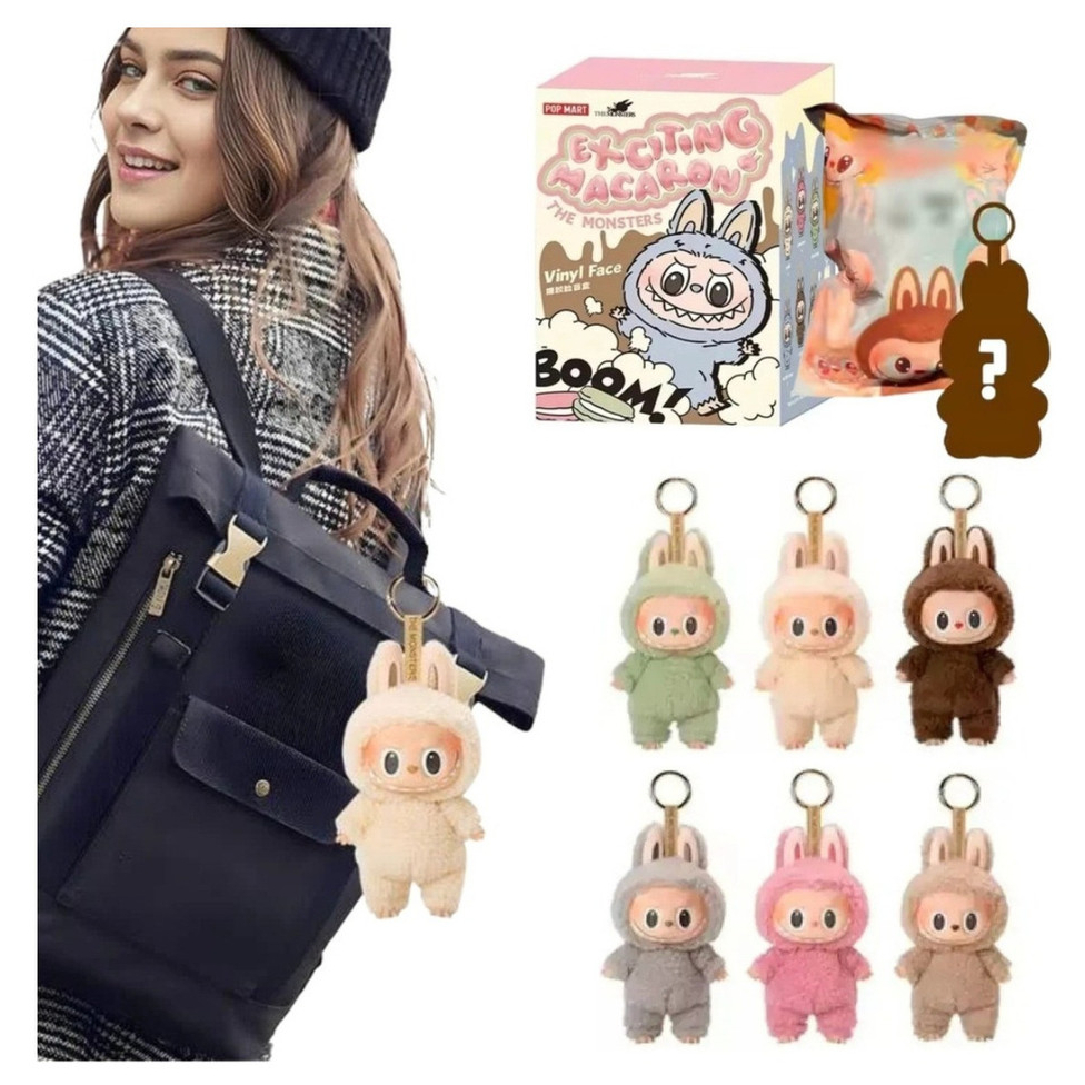 Labubu Chaveiro Pelúcia Na Caixa Colecionável Similar | Shopee Brasil
