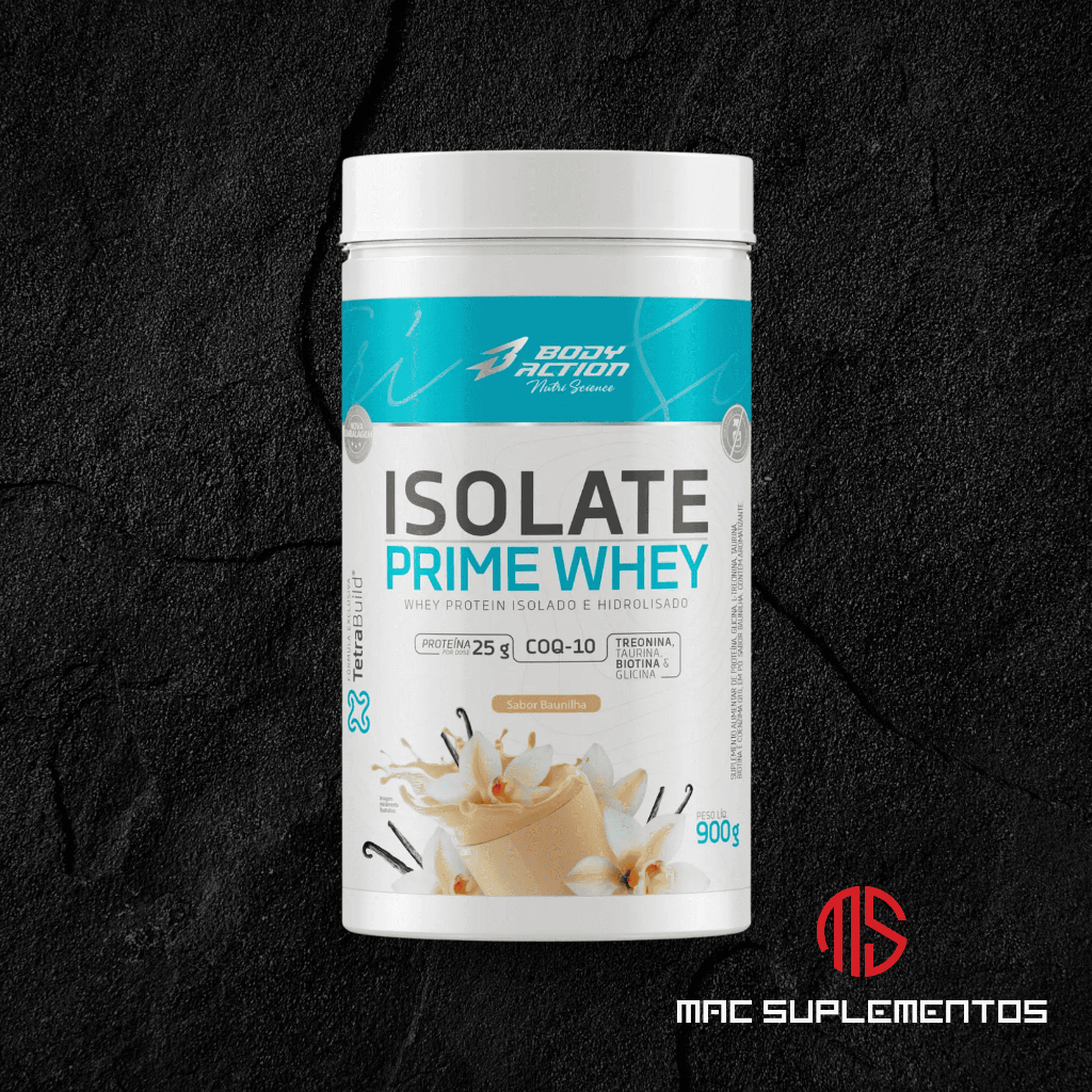 Whey Protein - Isolate Prime Whey 900g - Bodyaction | Shopee Brasil