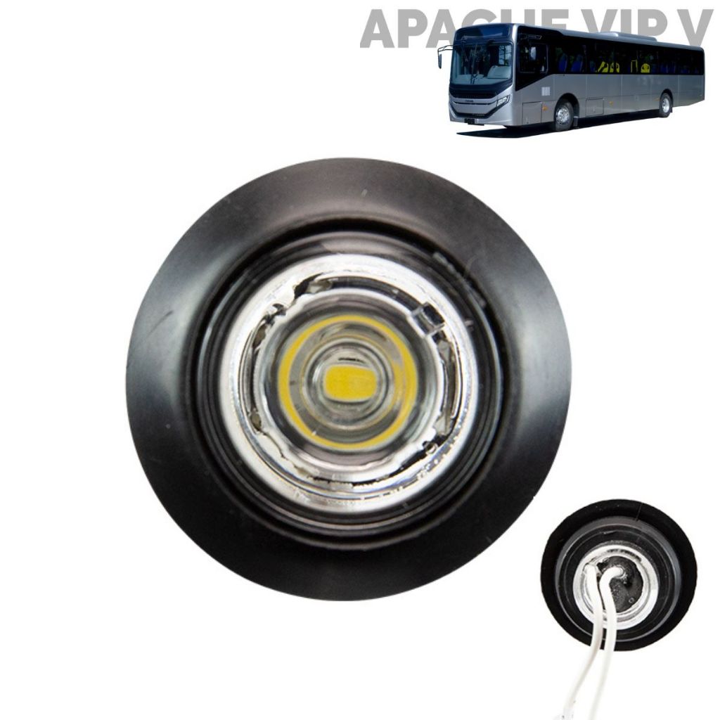 Lanterna Vigia Teto Onibus Caio Apache Vip 5 Moderno 2021 LED Bivolt | Shopee Brasil