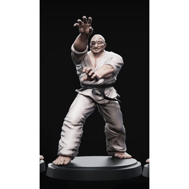 Doppo Orochi Action Figure Resina 3d Baki Hanma | Shopee Brasil