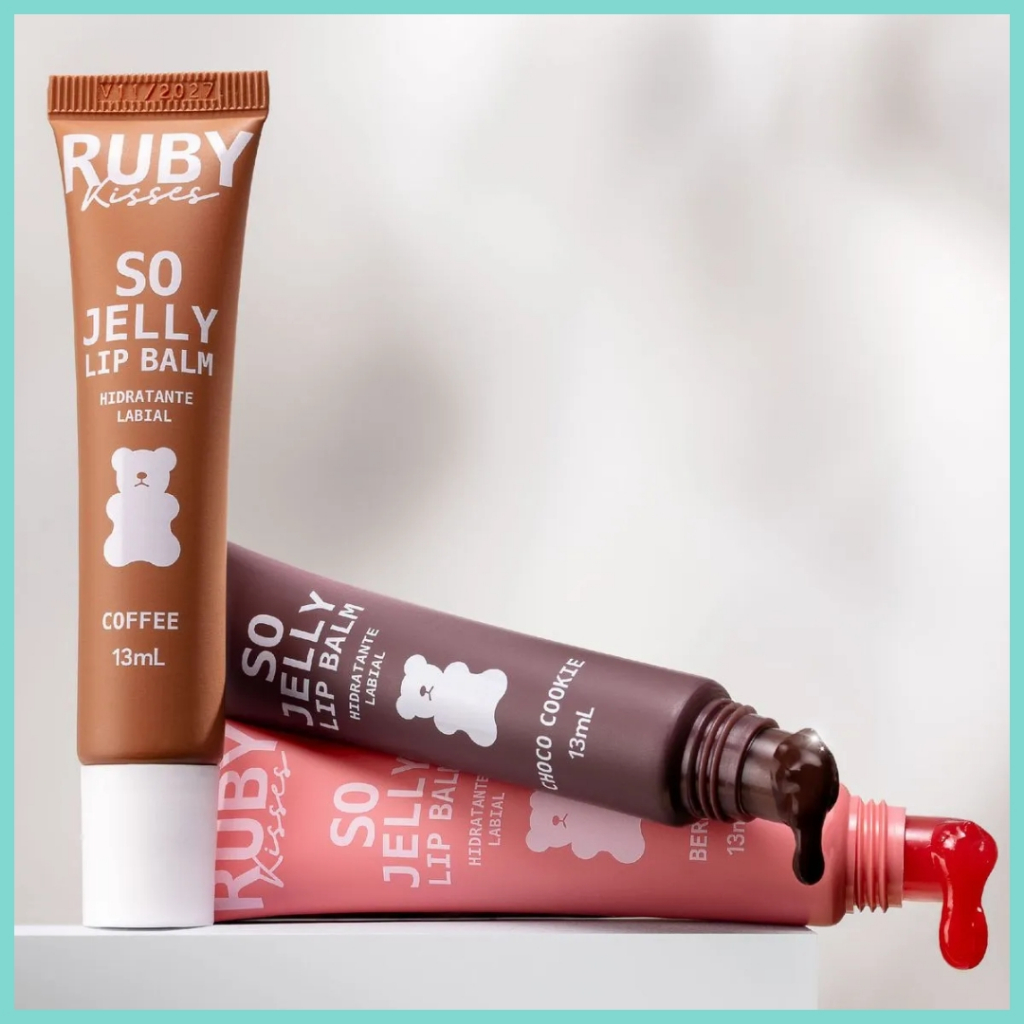 Hidratante Labial Lip Balm So Jelly - Ruby Kisses | Shopee Brasil