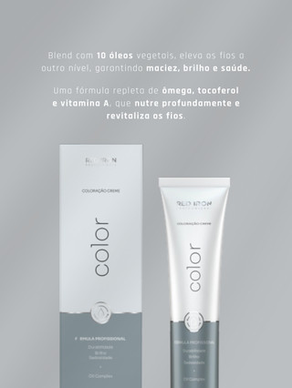 Red Iron Coloração Permanente 6.4 - Louro Escuro Acobreado 60g | Shopee ...