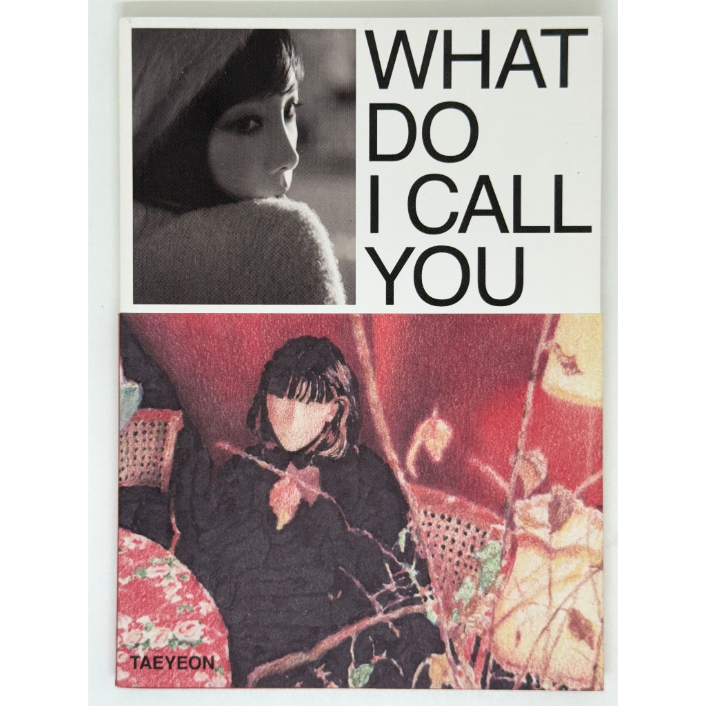 taeyeon what do i call you my daisy version album original usado kpop ...