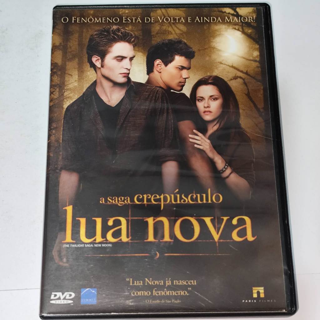 DVD Lua Nova: A Saga Crepúsculo (Dublado e Legendado) | Shopee Brasil
