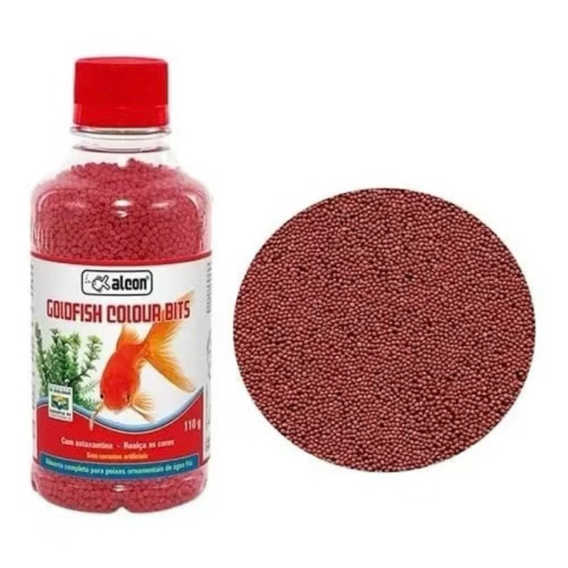Alcon gold fish colour bits 110g | Shopee Brasil