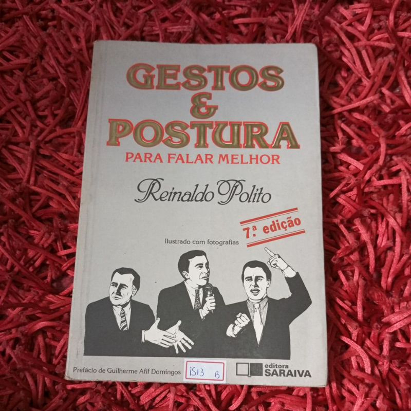 Gestos e postura Para falar melhor Reinaldo Polito (1513b) | Shopee Brasil