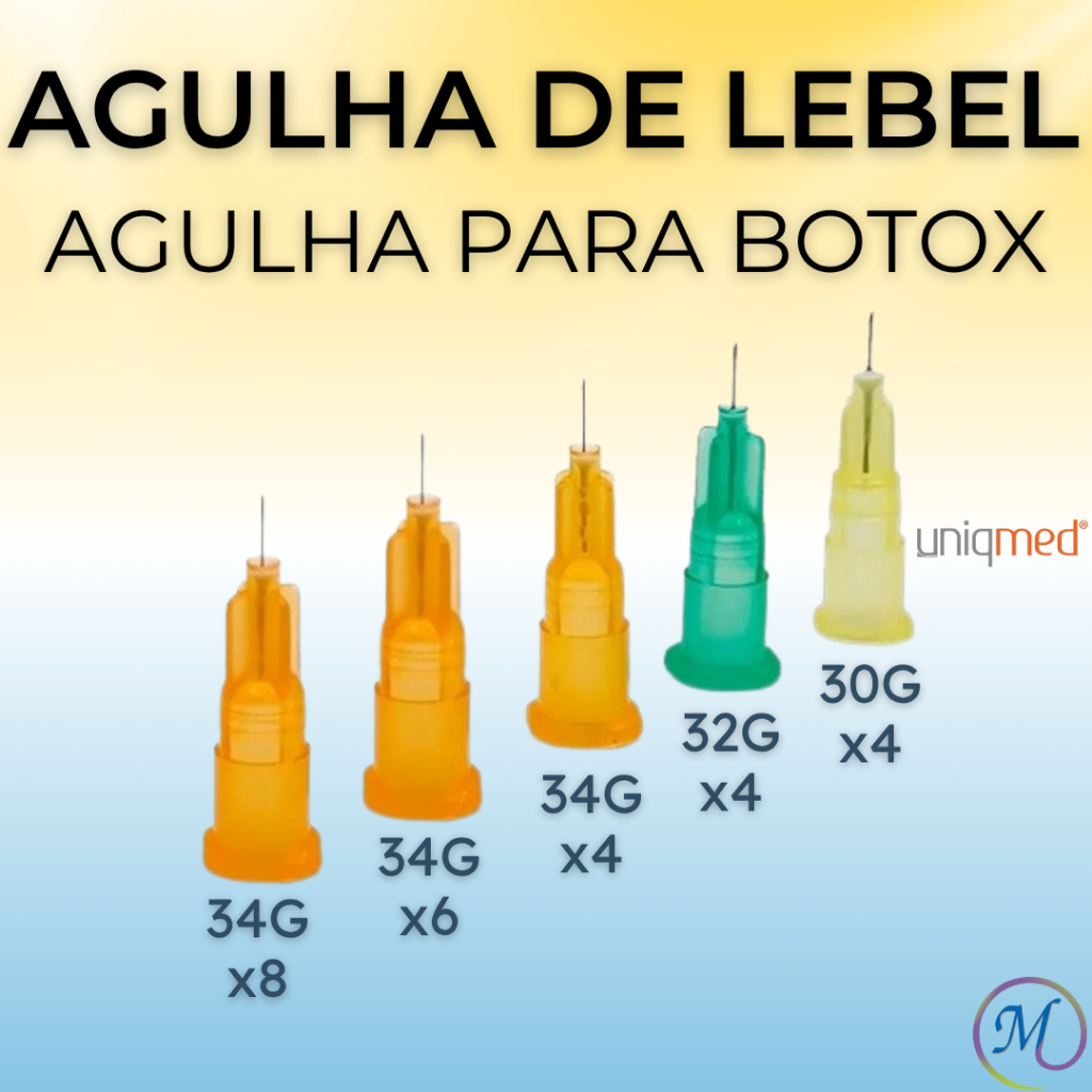 Agulhas para Botox - Microagulhas de Lebel Uniqmed - Mesoterapia, Botox ...