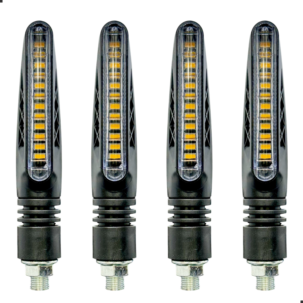 Kit Piscas Slim Moto Seta Led Sequencial Híbrido E Intermitente Normal ...