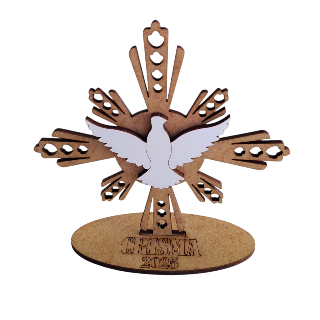 80 Lembrancinhas Personalizadas de Crisma, Festa do Divino, Festa ...