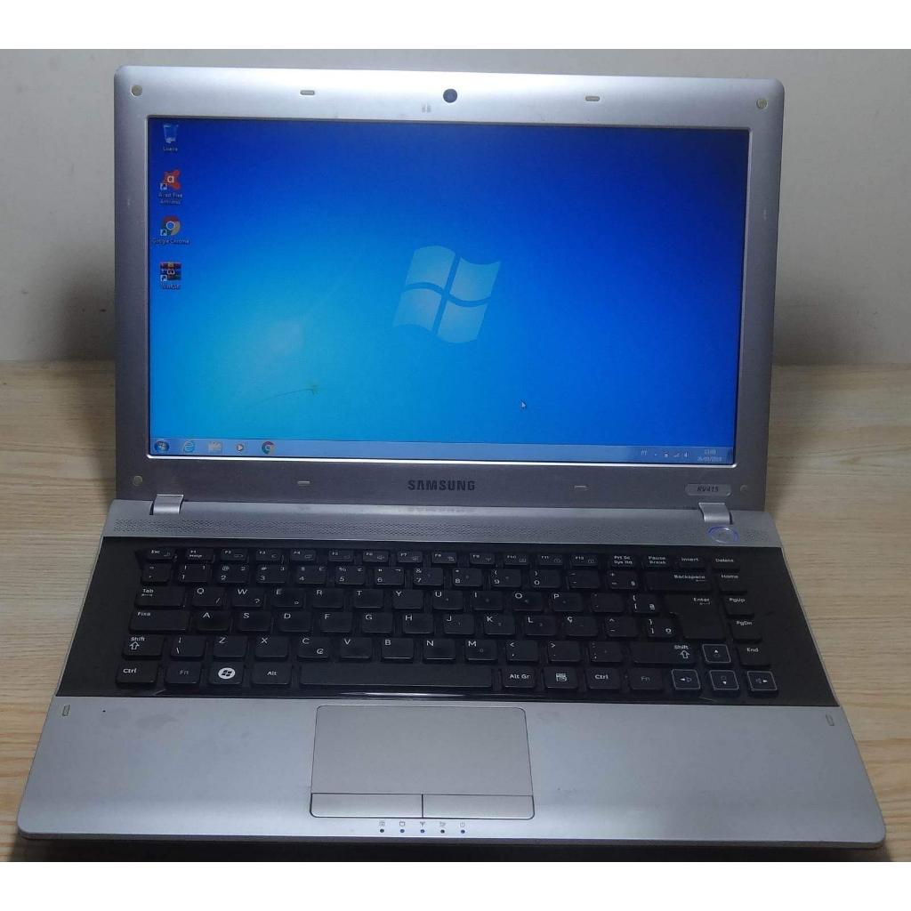 Notebook Samsung Rv415,e300,8gb Ram,hd320gb,tela 14 Led Prateado ...