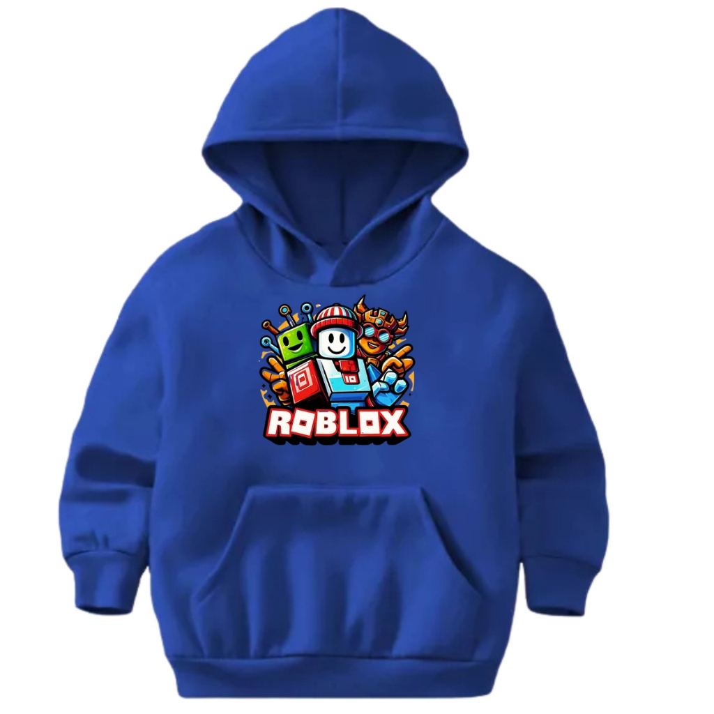 Moletom Infantil Kids Battle Royale Jogo Roblox Hoddie Bolso Canguru ...