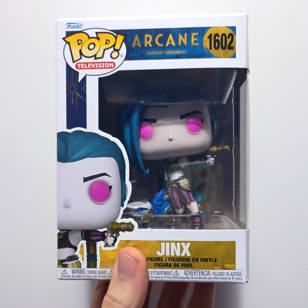 Funko Pop Arcane Jinx League of legends 1602 | Shopee Brasil