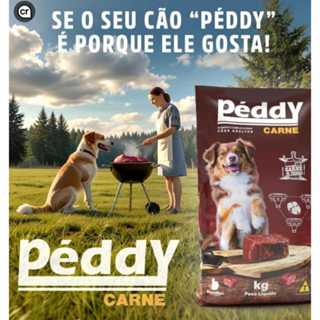 Ração Para Cachorro 15kg Peddy Carne - Ração para Cão Adulto Premium ...