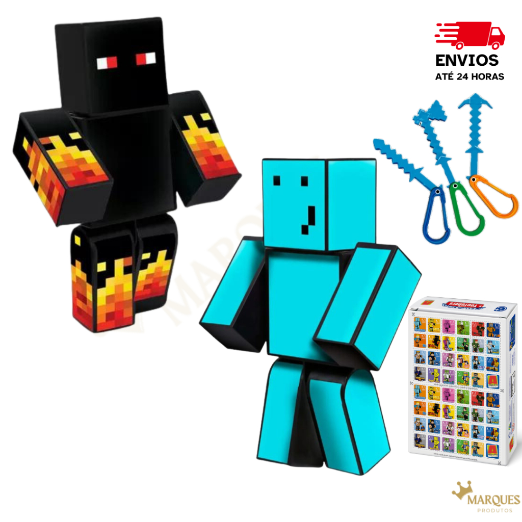 Boneco Problems + Athos 25 cm Com Chaveiros Ferramenta Original ...